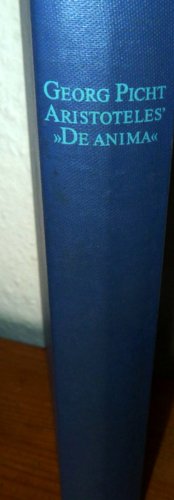 Amazon.co.jp: Aristoteles De anima (Vorlesungen und Schriften / Georg ...