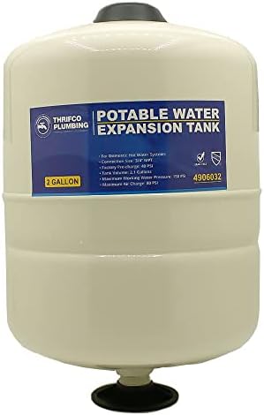 Backstop A101 Thermal Expansion Tank 2 Gallon - Toilet Tank Levers ...