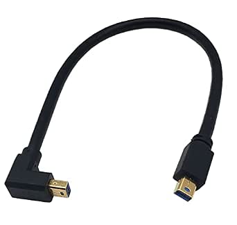 Qaoquda Mini DisplayPort Cable, 1FT 90 Degree Left Angled 8K Mini ...