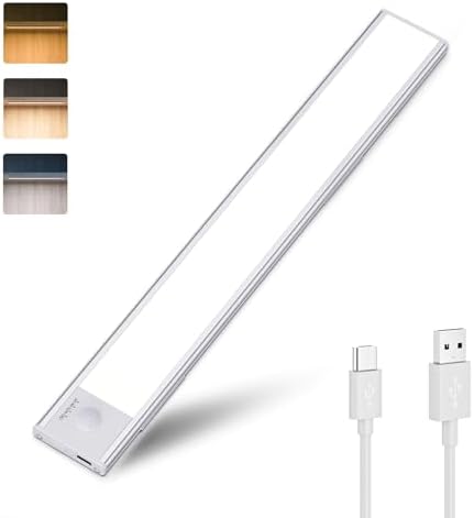 Rechargeable Motion Sensor Light 1000mAH LED Puck Lights, Stick ...