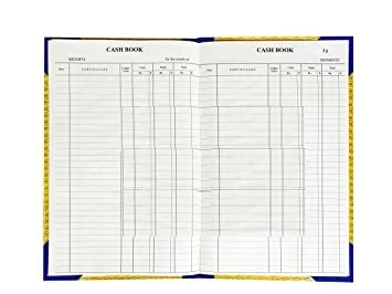 Bank Column Cash Book - Register Ledger Paper - Hard Bound (Size - 32 x ...