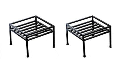 Eminence Art Iron Square Flower Pot Stand Planter - Heavy Duty Tulsi ...