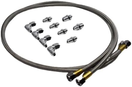 Amazon.com: A-Team Performance - Braided Flexible Stainless Steel ...
