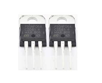RISARYA P55NF06/P55 50A 60V N-CHANNEL POWER MOSFET TRANSISTOR TO-220 ...