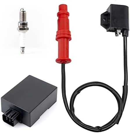 Amazon.com: CDI Box Ignition Coil Spark Plug For Polaris Ranger 400 ...