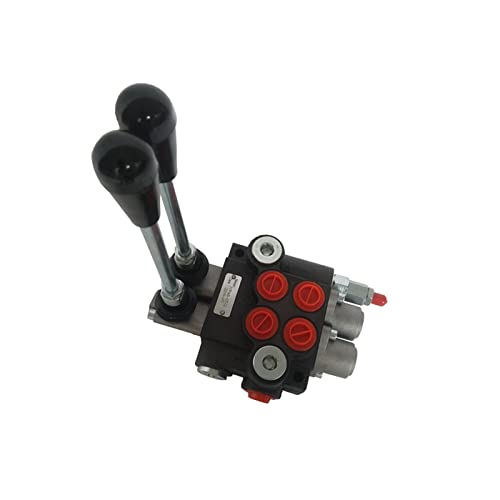 INTBUYING 2 Spool Hydraulic Control Valve 13 GPM Hydraulic Directional ...