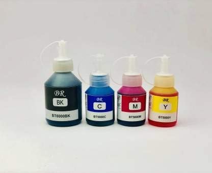 King Online Refill Ink Compatible for Brother 6000BK 5000Y/C/M Used in ...