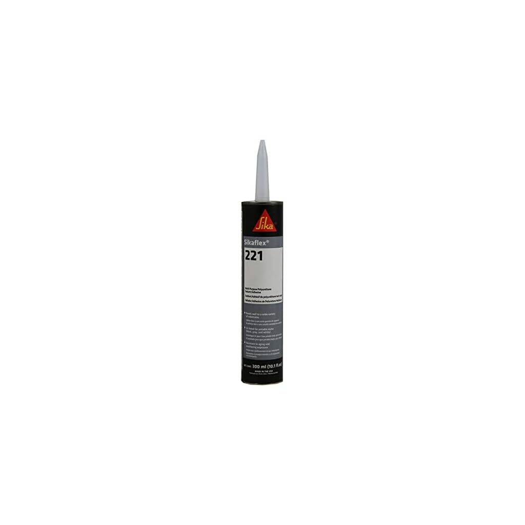 Sikaflex-221 Polyurethane Adhesive/Sealant 10.1 fl. oz. Cartridge