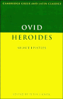 Amazon.com: Ovid: Heroides: Select Epistles (Cambridge Greek and Latin ...