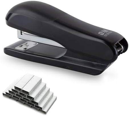 Amazon.com : M&G Desktop Stapler Portable Stapler with 25 Sheet ...