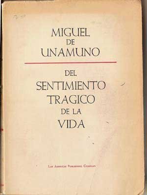Del Sentimiento Tragico de la Vida: Miguel De Unamuno: Books - Amazon.ca