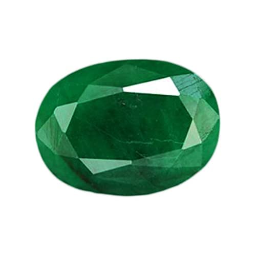 7.25 Ratti Green Emerald (Panna Stone) Original Certified Cultured ...