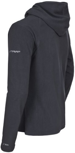 (TG. XS) Trespass, Giacca Sportiva in Pile Marathon, Nero (Schwarz - Schwarz), X