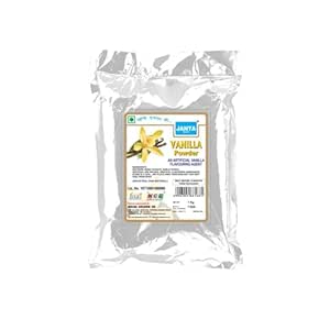 JANTA Vanilla Powder 1000 gm | Ideal for Baking, Custard, Cookies, Ice ...