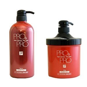 プロ＆プロ　ヘアソープ700ｍｌ・ヘアマスク700ｇ　ポンプタイプセット Amazon | プロ＆プロ ヘアソープ700ml・ヘアマスク700g ポンプ