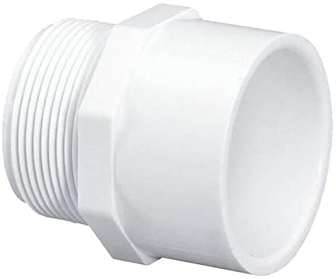 Amazon.com: PVC Male Adapter Pipe Fitting - SCH 40 PVC Fittings 1x1/4 ...