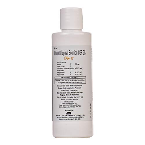 Mx-5 - Bottle of 60ml Solution with Minoxidil - Price History