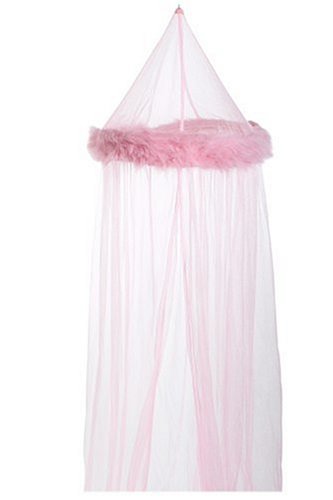 Amazon.com: Create-A-Room Fun Fantasy Half Round Canopy - Pink ...