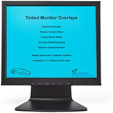 Crossbow Education 24-Inch Widescreen Monitor Overlay - Dyslexia and ...