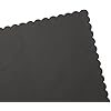 Amazon.com: Juvale Paper Placemats - 100-Pack, Black, 14 x 10 in ...