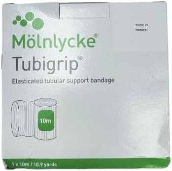 Amazon.com: Tubi Grip Size D 1437 Tubular Bandage 10M Box Natural (3x32 ...