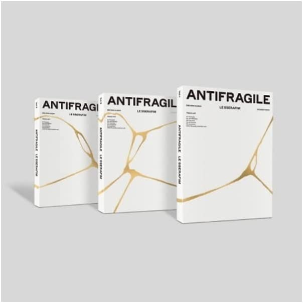 Amazon.com: DREAMUS LE SSERAFIM ANTIFRAGILE 2nd Mini Album CD+Folding ...