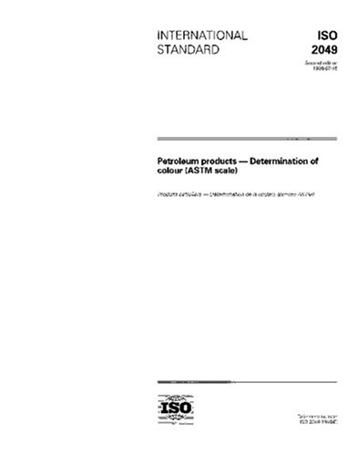 ISO 2049:1996, Petroleum products - Determination of colour (ASTM scale): International ...