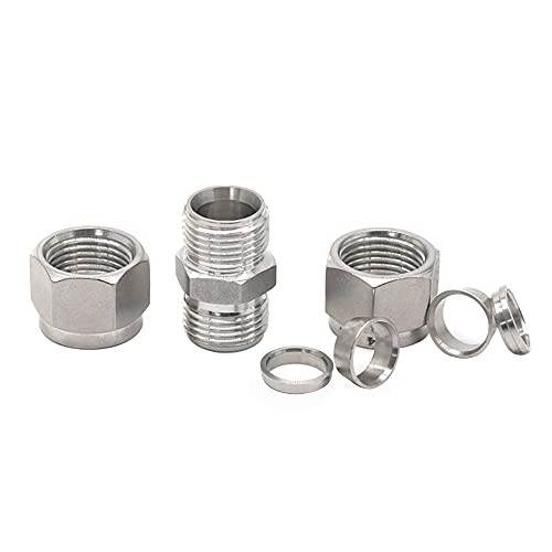 Snapklik.com : Metalwork Metric 304 Stainless Steel Compression Tube ...