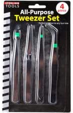 Amazon.com: [Pack Of 24] - Industrial Tweezers Set : Tools & Home ...