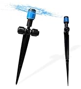 Amazon.com : 20PCS Push-to-Fit Drip Irrigation Micro Spray Emitters for ...
