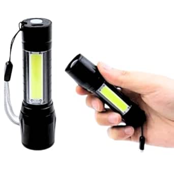 Mini 2 in 1 High Power Pocket Torch Light | Portable, Rechargeable LED ...