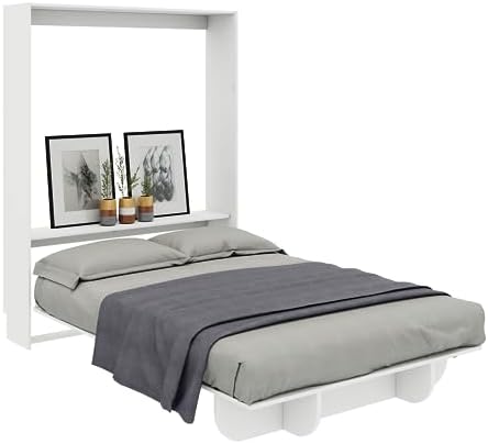 Amazon.com: Lori Beds Queen Size Murphy Bed, Vertical Hideaway Wall Bed ...
