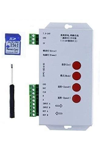 Buy NARANG Lightning DC3-24V T1000S SD Card LED Pixel RGB Full Color ...