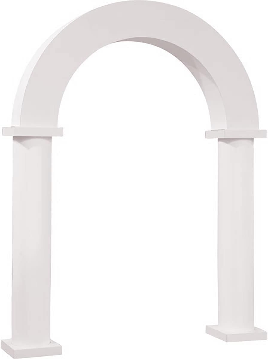 Amazon.com: Anderson's White Cardboard Arch Kit, Wedding Decorations ...