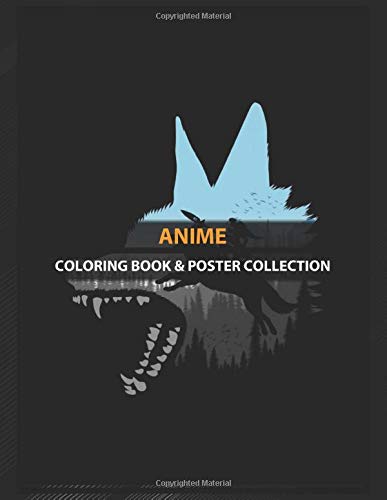 Coloring Book & Poster Collection: Anime Tribute A Cult Characters2 ...