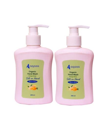 AQASA Organic Hand Wash Anti Bacterial Orange Flavor Hand Wash for Best ...