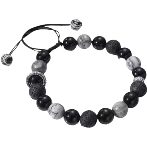 Amazon.com: Triple Protection Bracelet for Men Women, Handmade Natural ...