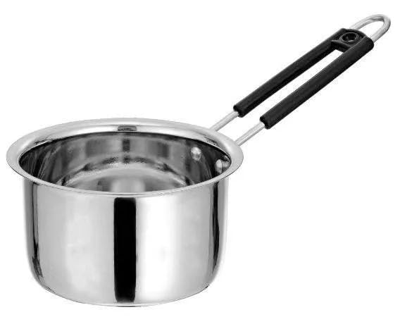 Buy Bartan Star Stainless Steel Flat Base Saucepan (1500ml) Online at Low Prices in India ...