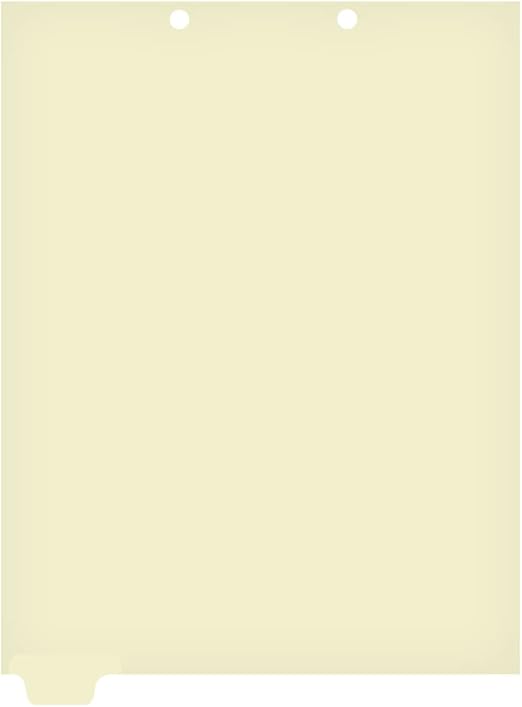 Amazon.com: Individual Chart Divider Sheets Used to Build Chart Divider ...