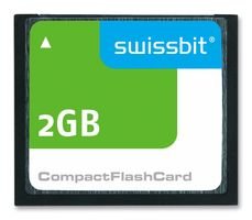 Swissbit 2GB Industrial Compact Flash C-300 Memory Card SFCF2048H1BK1TO ...