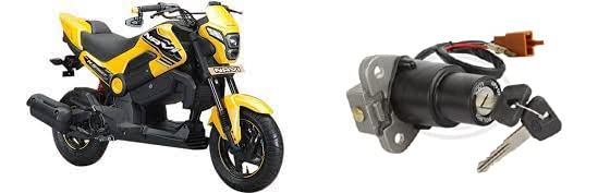 WHEEL DRIVE Compatible for Honda Navi Ignition Main Lock Switch with 2 ...