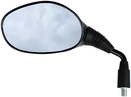 NIKAVI MR753L Side View Glass Rear View Mirror Compatible For Hero ...