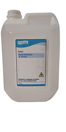 SATOL Hand Sanitizer Gel 5 liter (Pack of 2) : Amazon.in: Health ...