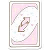 Amazon.com - Pink Uno Reverse Card Cute Game Card 4 inch Full Color ...