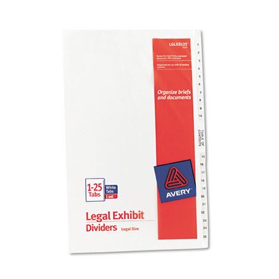 Legal Side Tab Divider (26 Pack) [Set of 3] : Amazon.in: Office Products