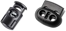 Amazon.com: DYZD Plastic Cord Locks End Spring Stop Toggle Stoppers ...