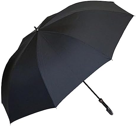 Amazon.co.jp: ベーシックスタンダード(Basic Standard) 長傘 メンズ 大きい 大判 紳士傘 75cm ワンタッチ ジャンプ傘 丈夫 軽量 グラスファイバー骨 強風 ...