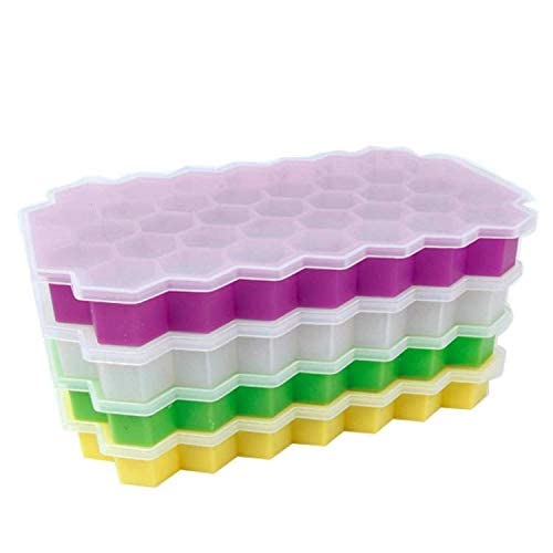 Buy New Wave Ice Cube Tray for Freezer, Flexible and Eco-Friendly ...