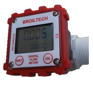 Broil Digital Water Meter- 1" - 25 mm- Battery Operated Flow Meter For ...