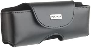 Amazon.com: Nokia Hard Leather Case with Flap and Belt Clip for Nokia ...